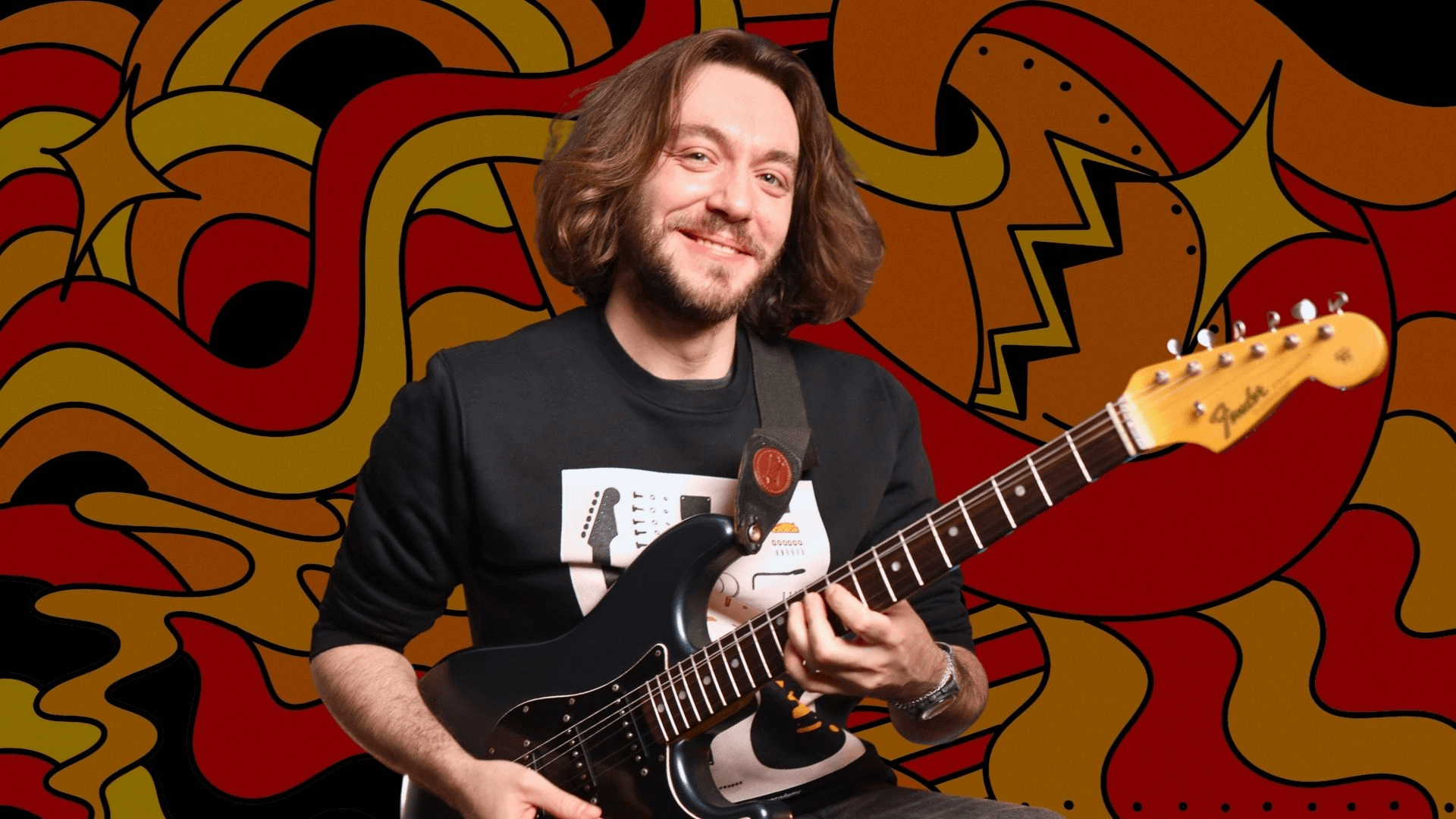 Dark Red Guitar Lesson | Guitar Club